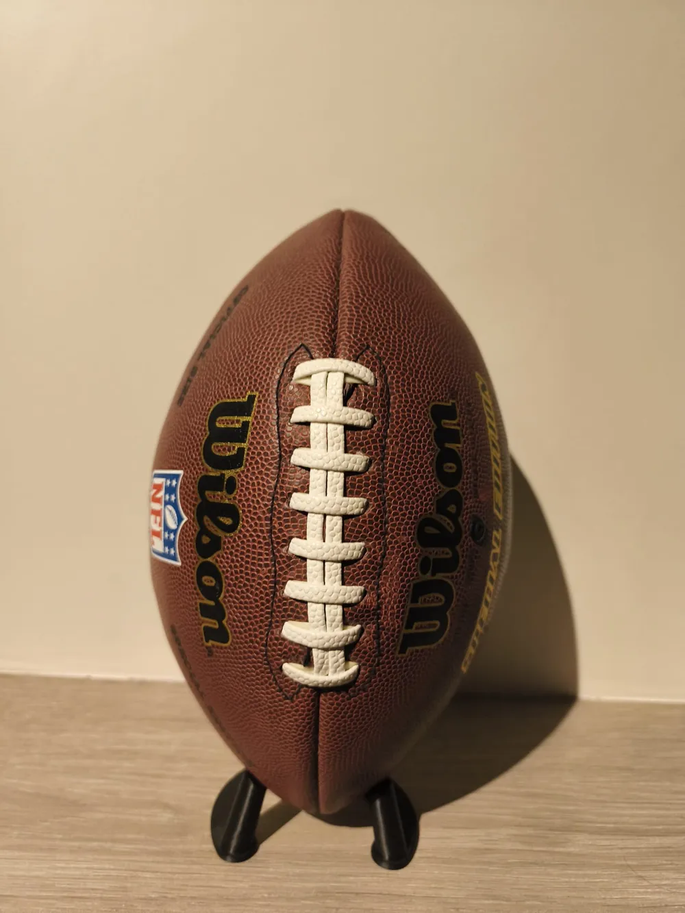 American Football Display Stand - Free 3D Print Model - MakerWorld