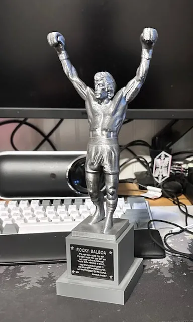 ROCKY BALBOA by Jeff's 3d print's MakerWorld: Download Free 3D Models