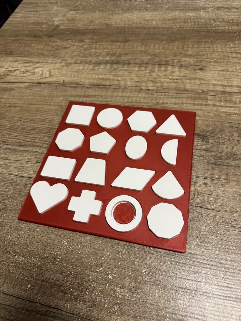 Geometric shapes toy for kids by 3D-M-N-3D - MakerWorld