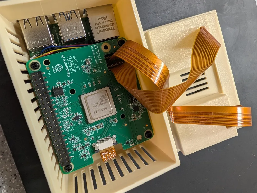 RPI5 AI HAT Chassis with Stereo V3 Cameras Remixed by Kozakura Yuki ...