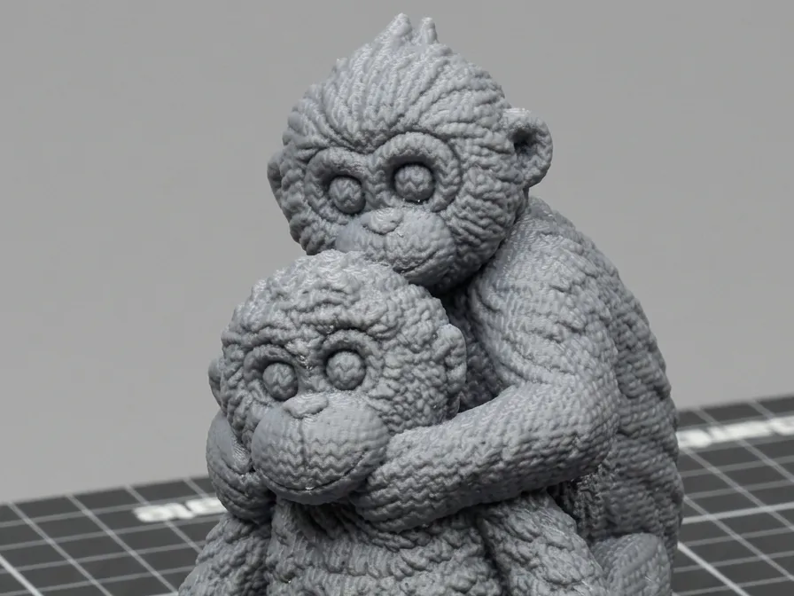 Singe punch tricoté, supports minimaux - Modèle d'Impression 3D Gratuit ...