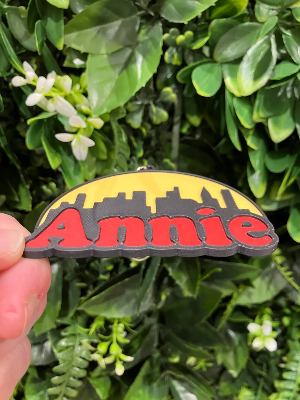 Annie Broadway Musical Logo Keychain by tintantanafa - MakerWorld