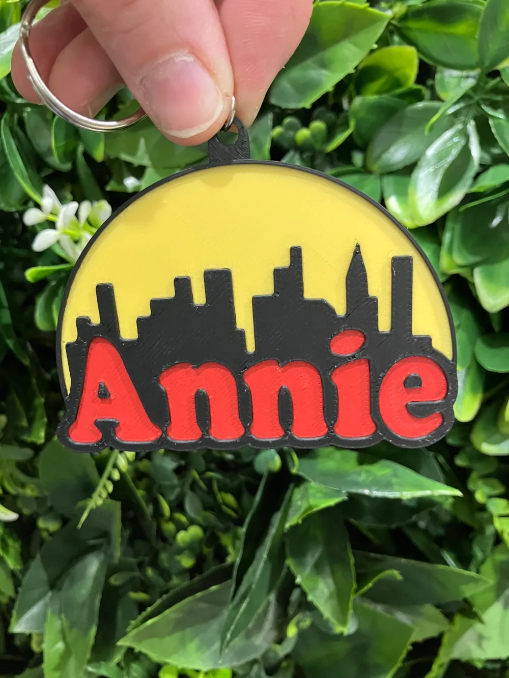 Annie Broadway Musical Logo Keychain by tintantanafa - MakerWorld