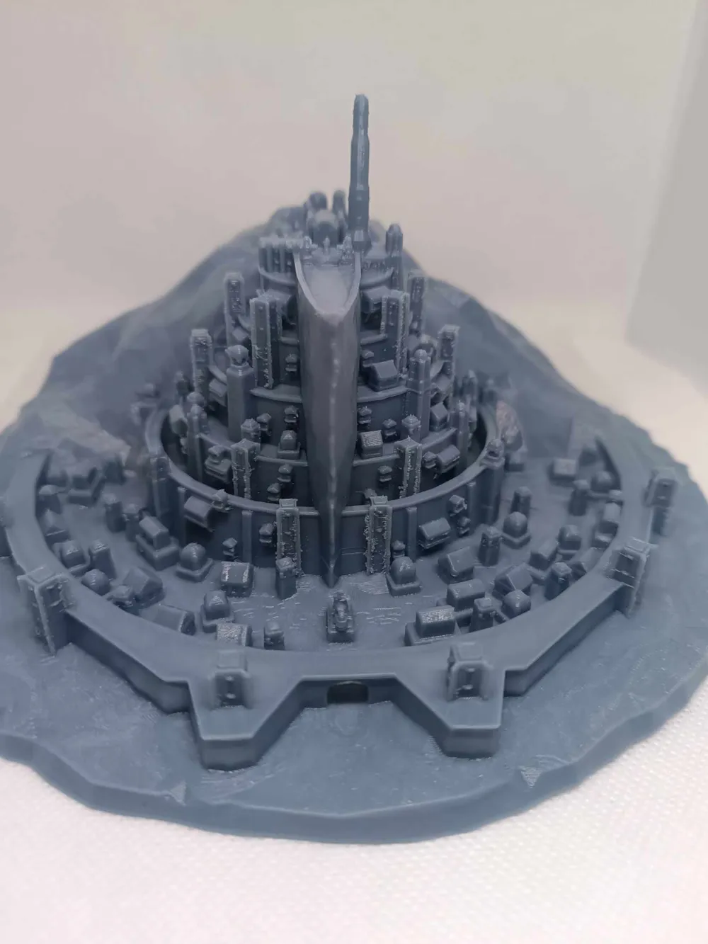 Minas Tirith Lord Of The Rings J.R.R. Tolkien - Free 3D Print Model ...