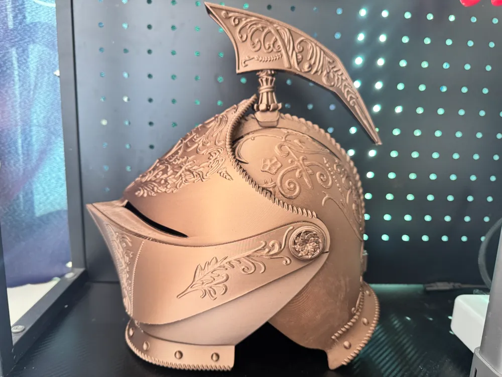 Elden Ring Colossal Helmet Wearable - Free 3D Print Model - MakerWorld