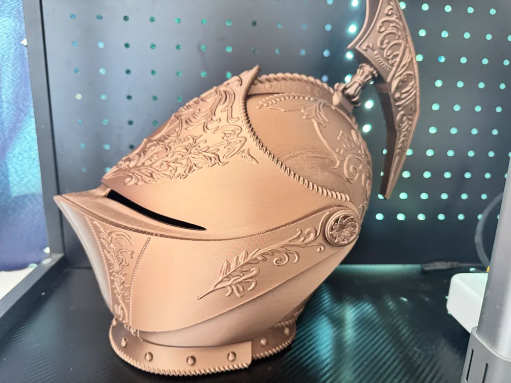 Elden Ring Colossal Helmet Wearable - Free 3D Print Model - MakerWorld