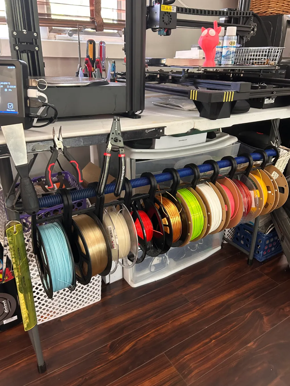 Filament Spool Hanger by qwiktune - MakerWorld