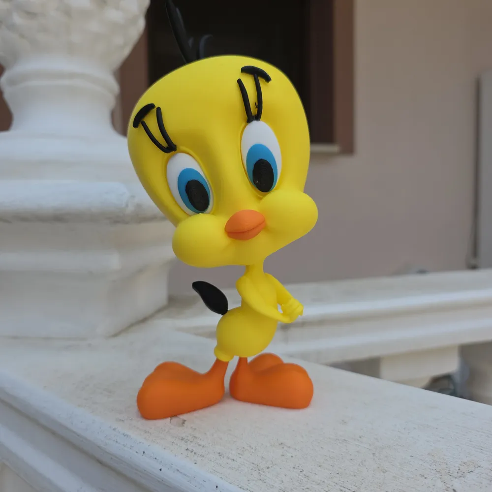 Looney Tunes Tweety Bird- No AMS -Easy to assembly by kos MakerWorld ...