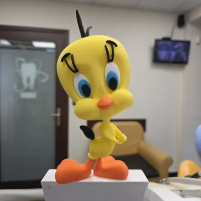 Looney Tunes Tweety Bird- No AMS -Easy to assembly by kos MakerWorld ...