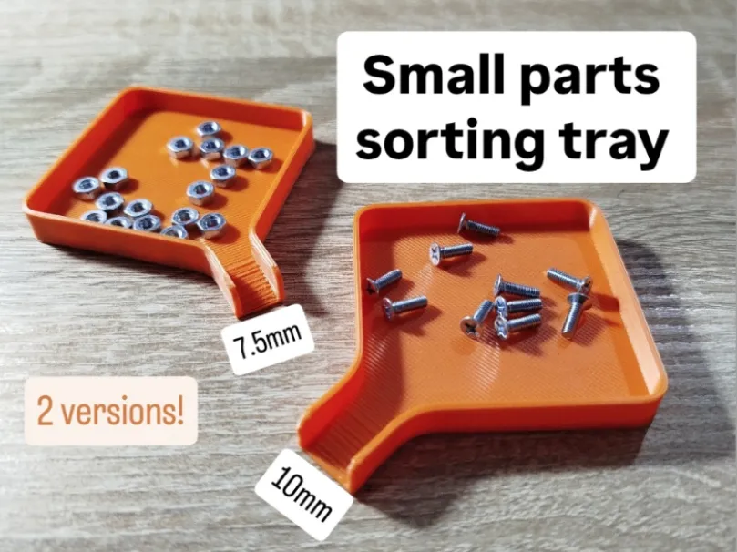 Small Parts Sorting Tray by kamaris_konstantinos - MakerWorld