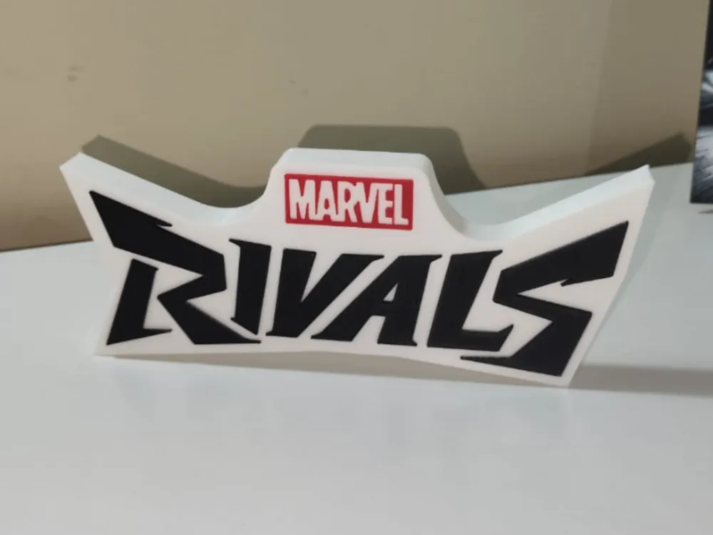 Marvel Rivals NamePlate - Free 3D Print Model - MakerWorld