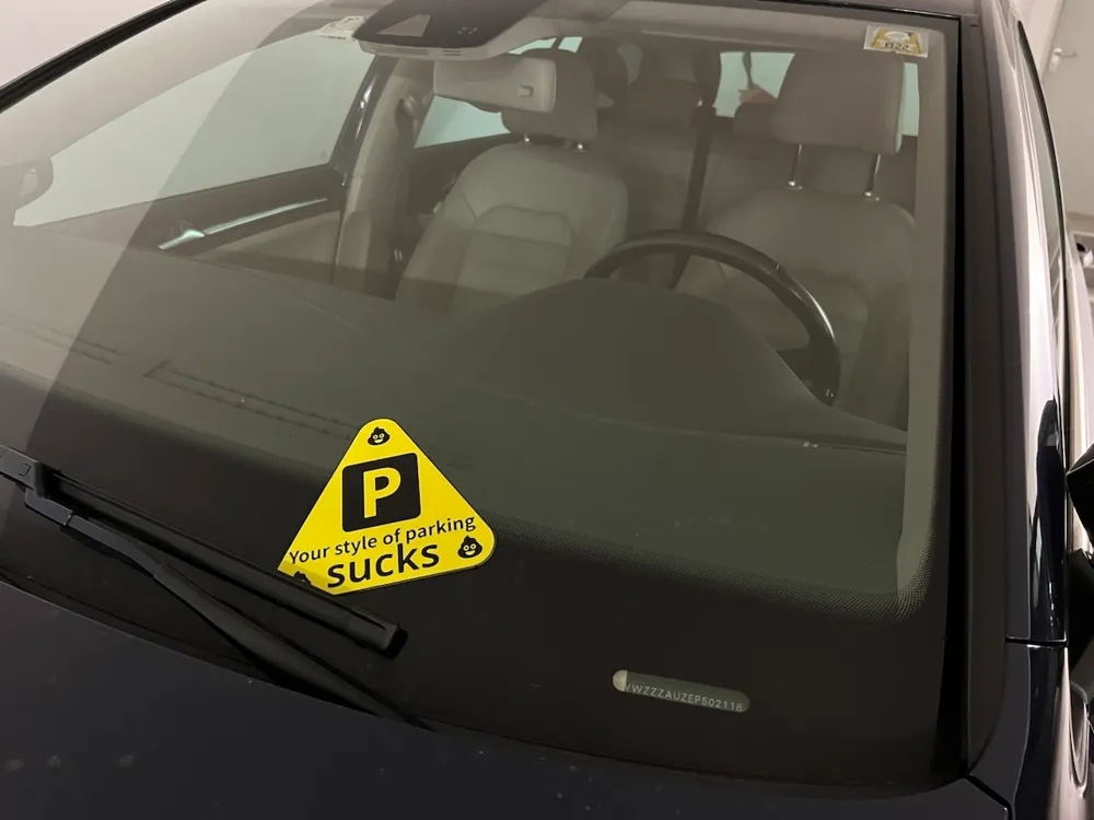 Bad Parking Warn Sign by binprint - MakerWorld