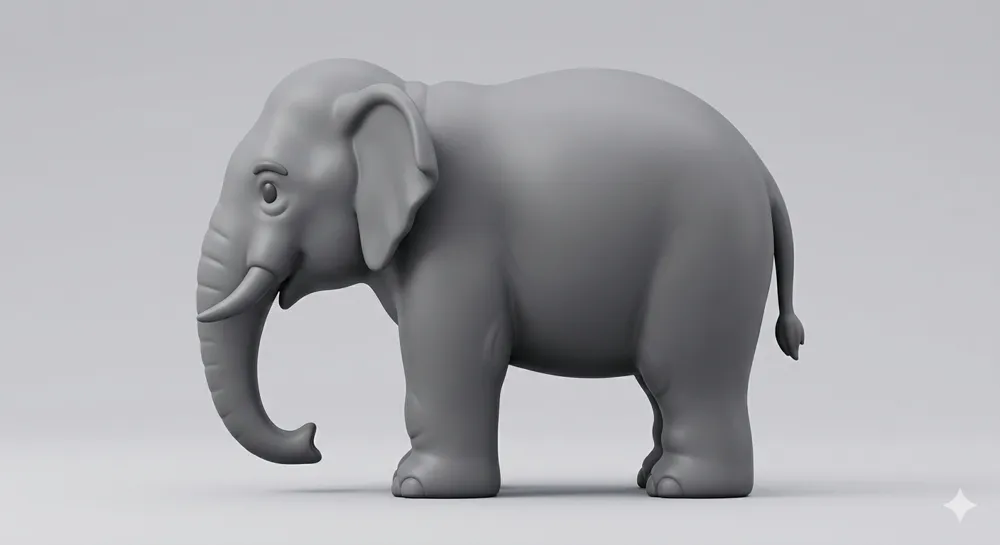 l elephant animal decoratif - Free 3D Print Model - MakerWorld