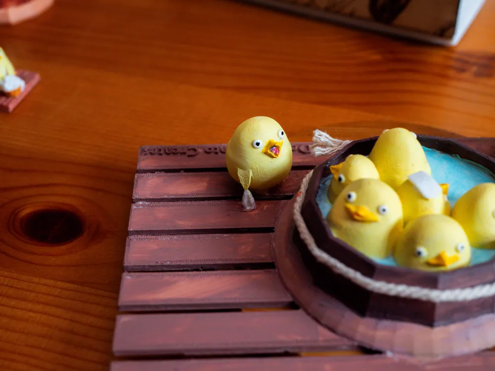 Otori Sama - Bath tub Birds from Spirited Away by Jinto Creates ...