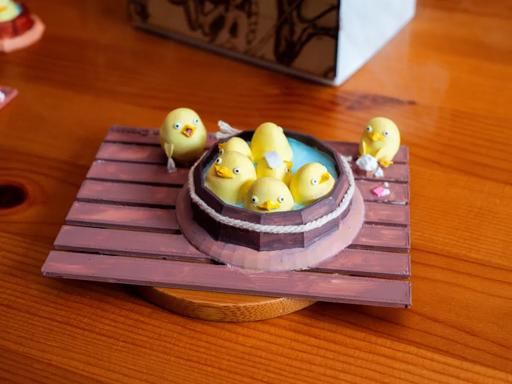 Otori Sama - Bath tub Birds from Spirited Away by Jinto Creates ...