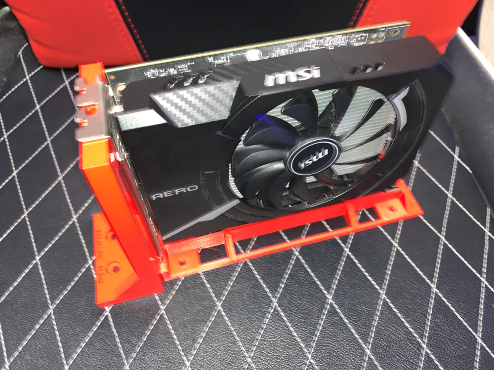 GPU Riser Rig Mount and Support - Free 3D Print Model - MakerWorld