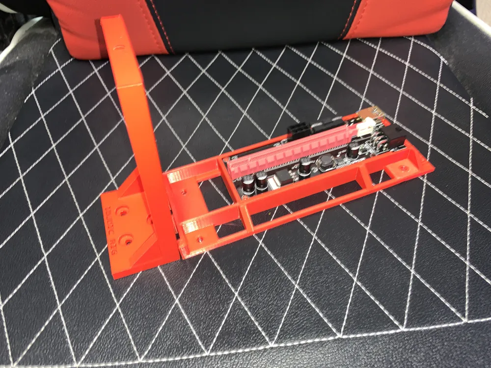 GPU Riser Rig Mount and Support - Free 3D Print Model - MakerWorld