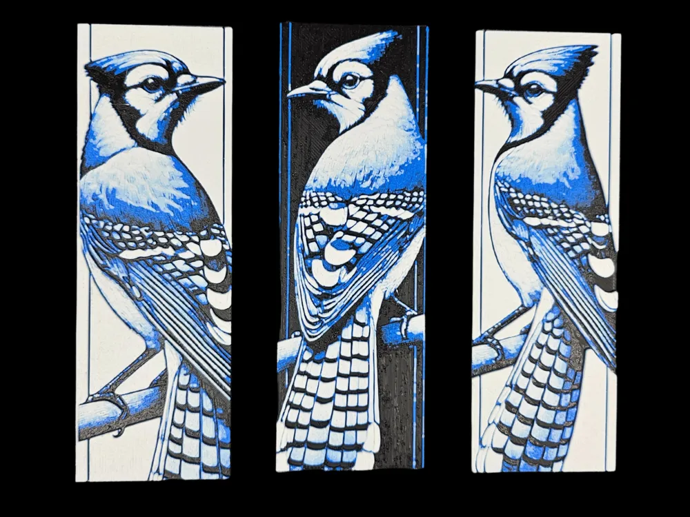 Blue Jays Bookmarks - Free 3D Print Model - MakerWorld