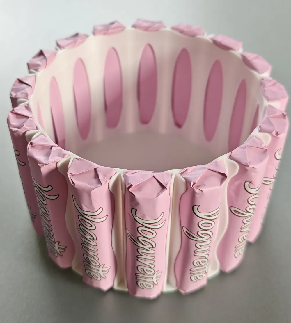 Yogurette Round Gift Box - Free 3D Print Model - MakerWorld