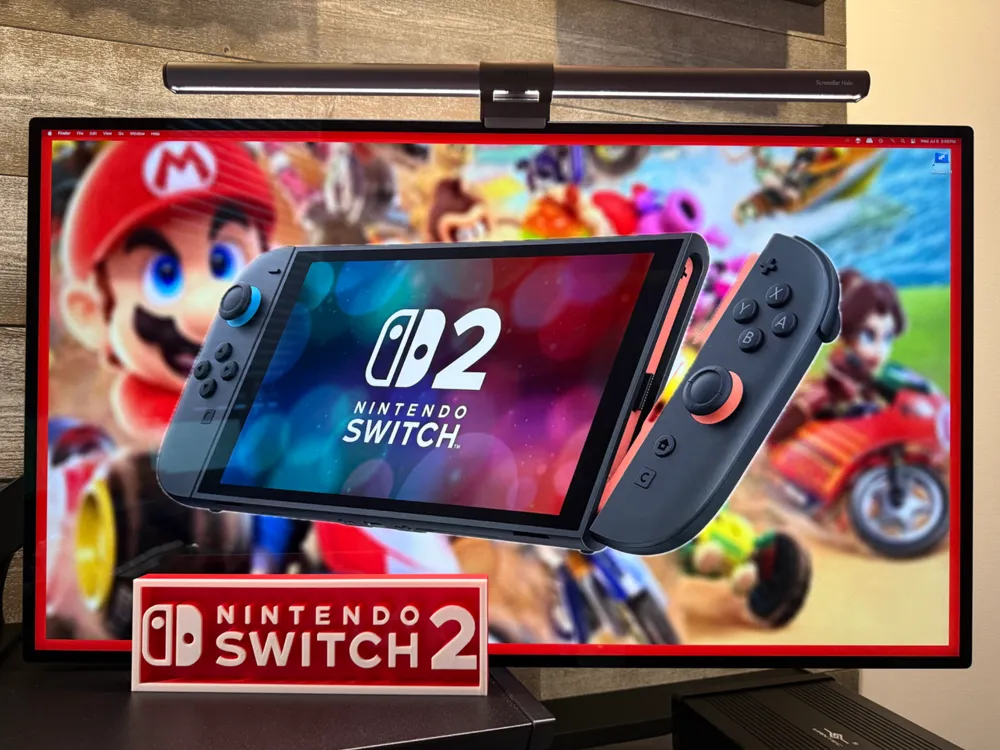 Nintendo Switch 2 Game Console Placard by sharpie00 MakerWorld ...