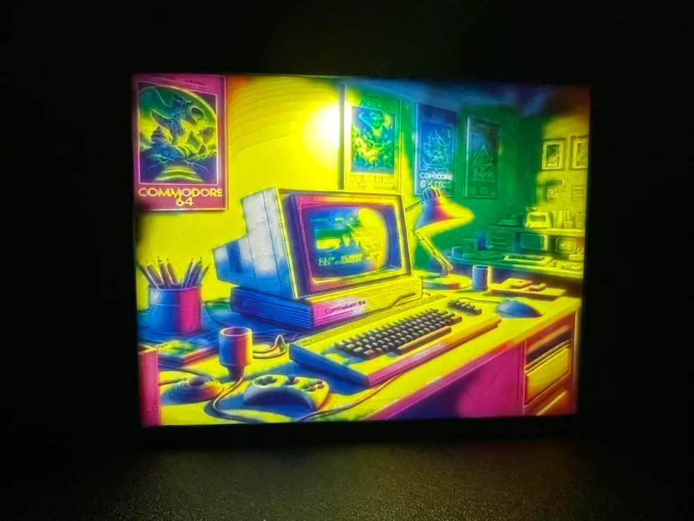 Commodore 64 Lithophane by Nates Print Shop - MakerWorld