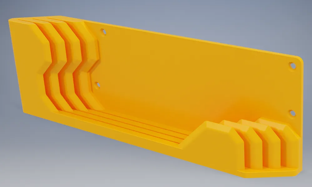 Standing or Wall Mounted Build Plate Holder Remixed by KG3Dee - MakerWorld