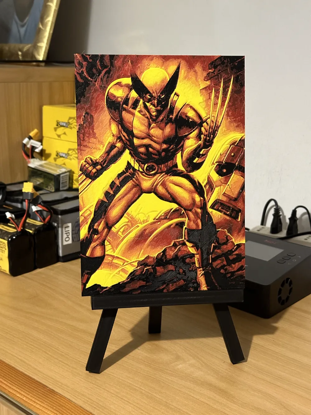 Wolverine AMS ready HueForge art by enricoRE - MakerWorld