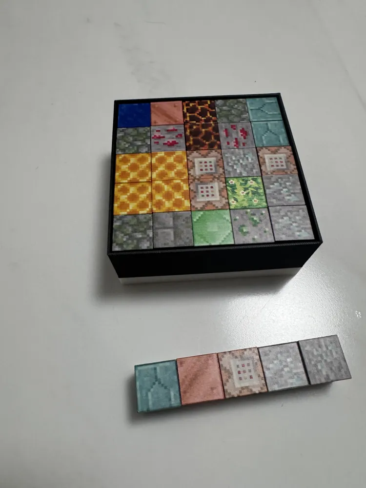 Minecraft Block Box - Free 3D Print Model - MakerWorld