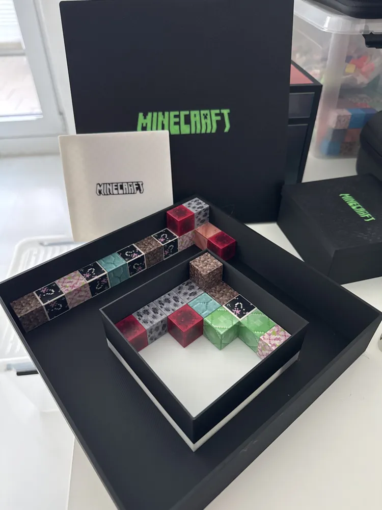 Minecraft Block Box - Free 3D Print Model - MakerWorld