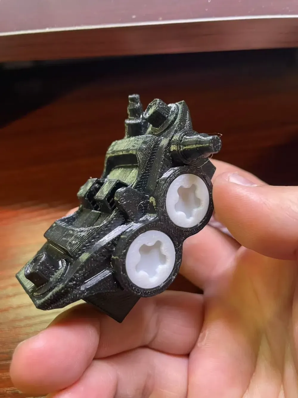 Motorcycle brake rotor and caliper style desktop ornament Remixed by ...