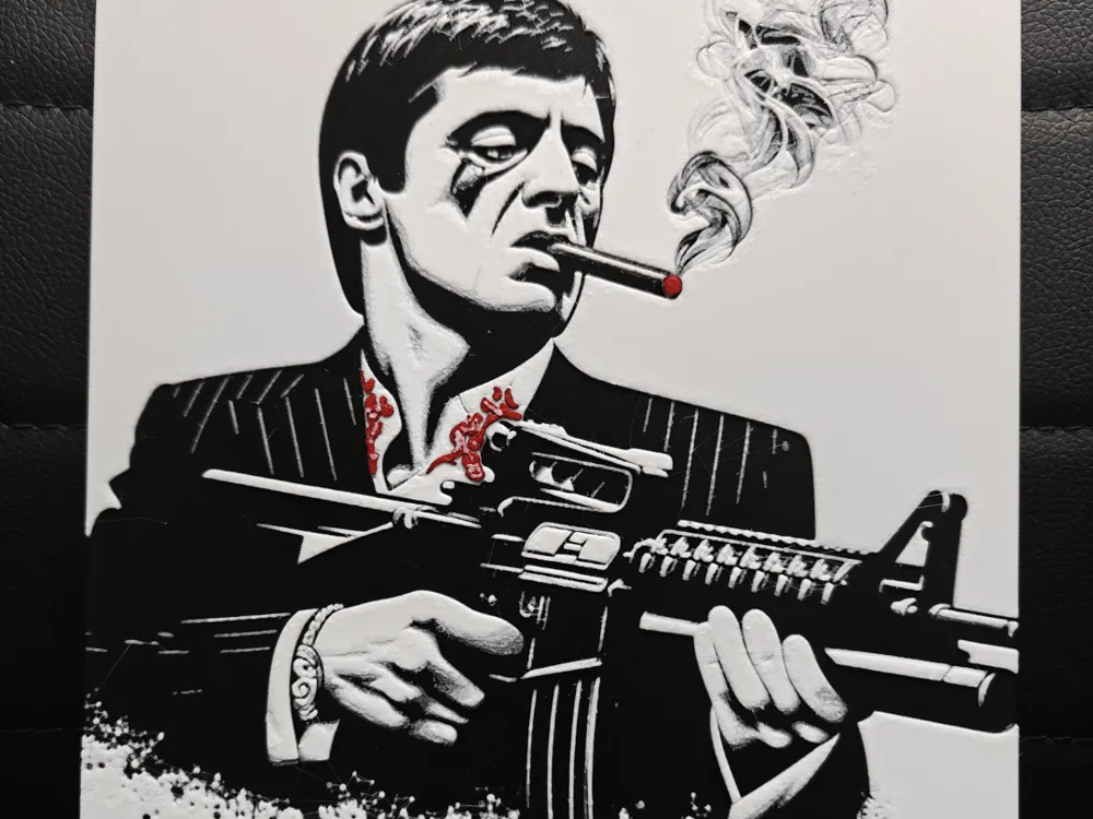 Scarface by TheHueforgeLady MakerWorld: Download Free 3D Models