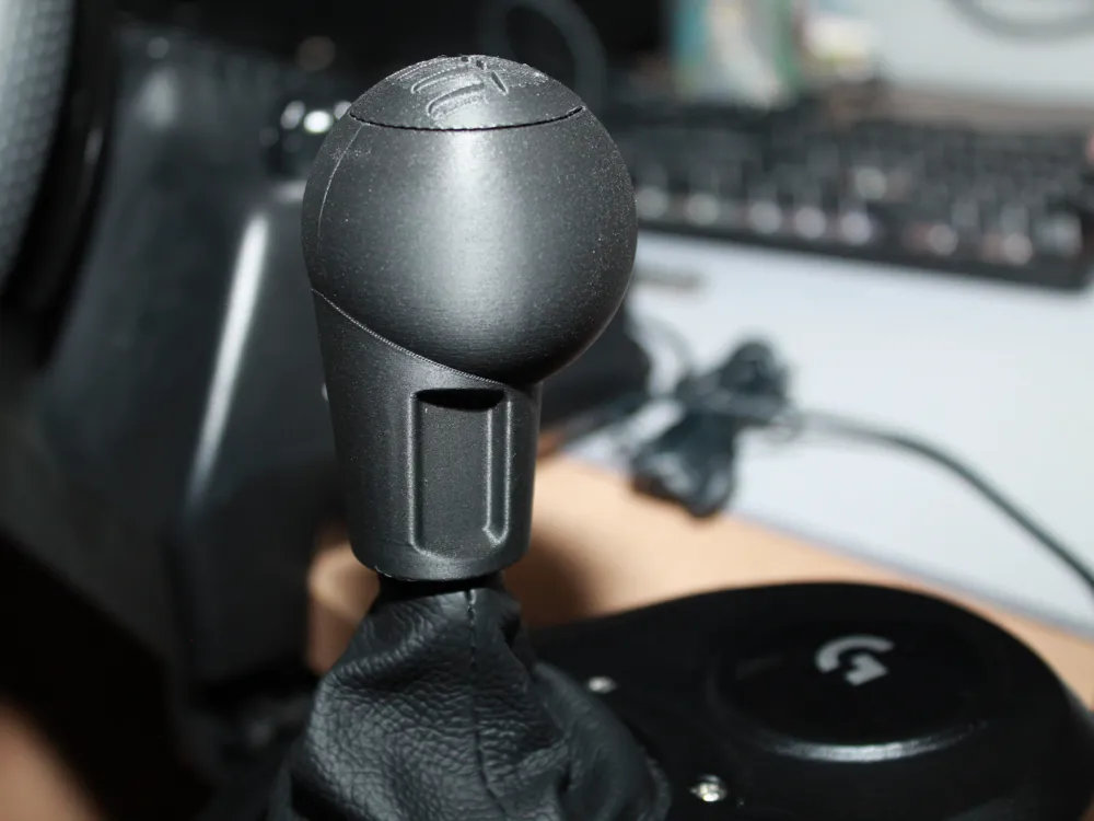 Porsche GT3-style shift knob for Logitech G-shifter by HruskovYcomPot ...