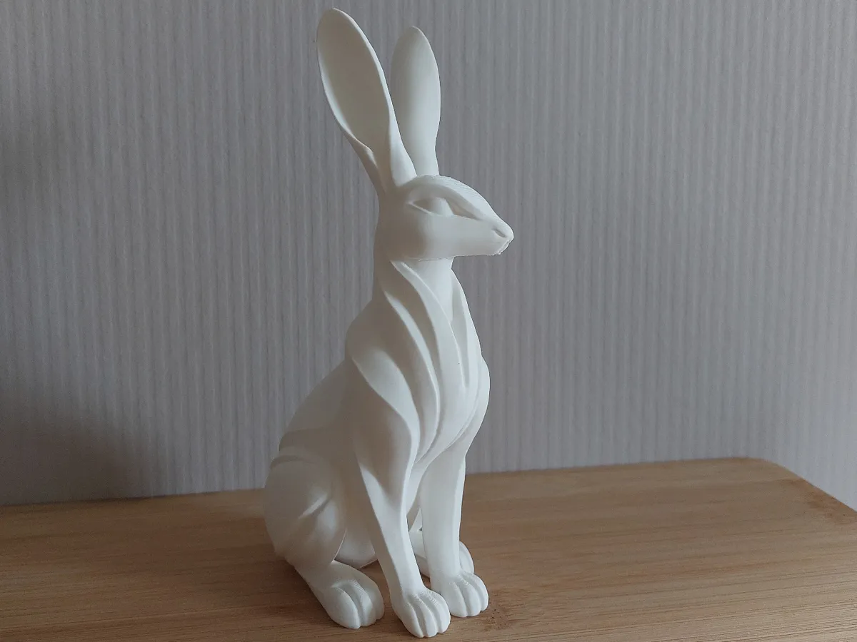modern rabbit decoration - Free 3D Print Model - MakerWorld