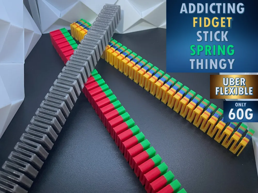 Spring Stick Fidget Toy by Dave'sPrints MakerWorld: Download Free 3D Models