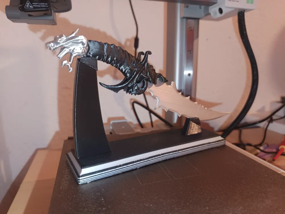 Dragon Dagger - Free 3D Print Model - MakerWorld
