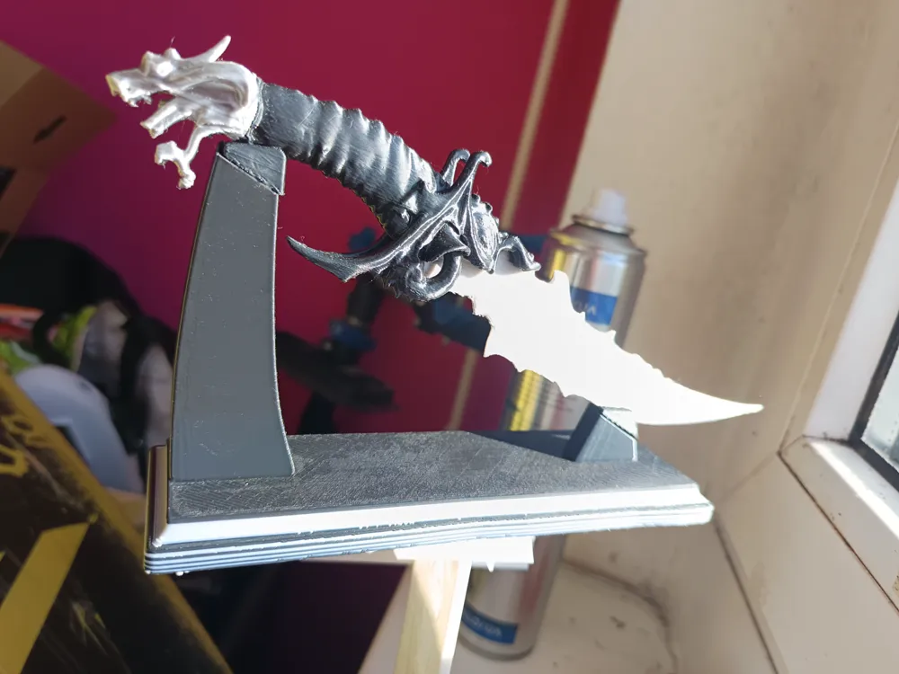 Dragon Dagger - Free 3D Print Model - MakerWorld