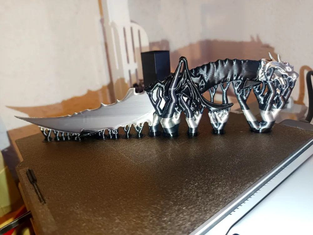 Dragon Dagger - Free 3D Print Model - MakerWorld