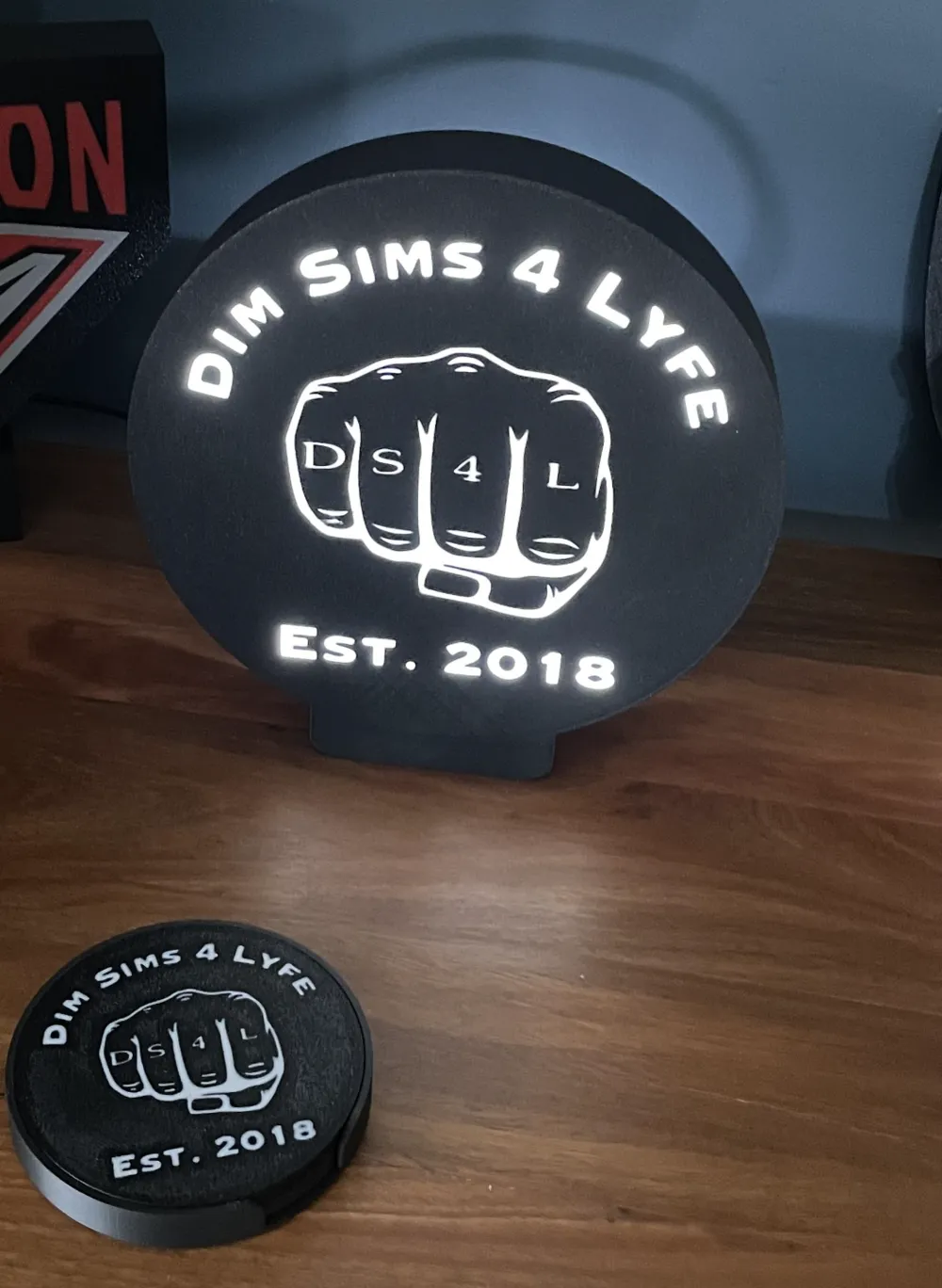 Dim Sim 4 Lyfe Coaster Set by OnEdgethingies - MakerWorld