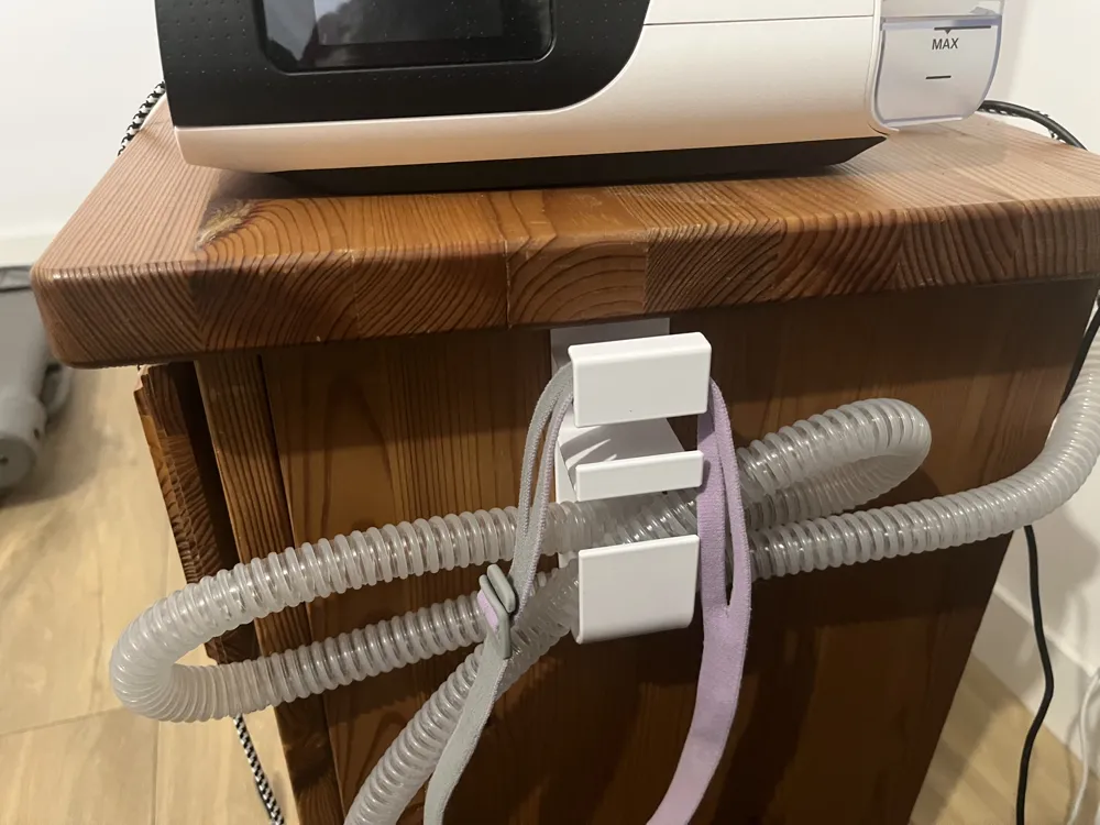 CPAP Holder without screws - Free 3D Print Model - MakerWorld