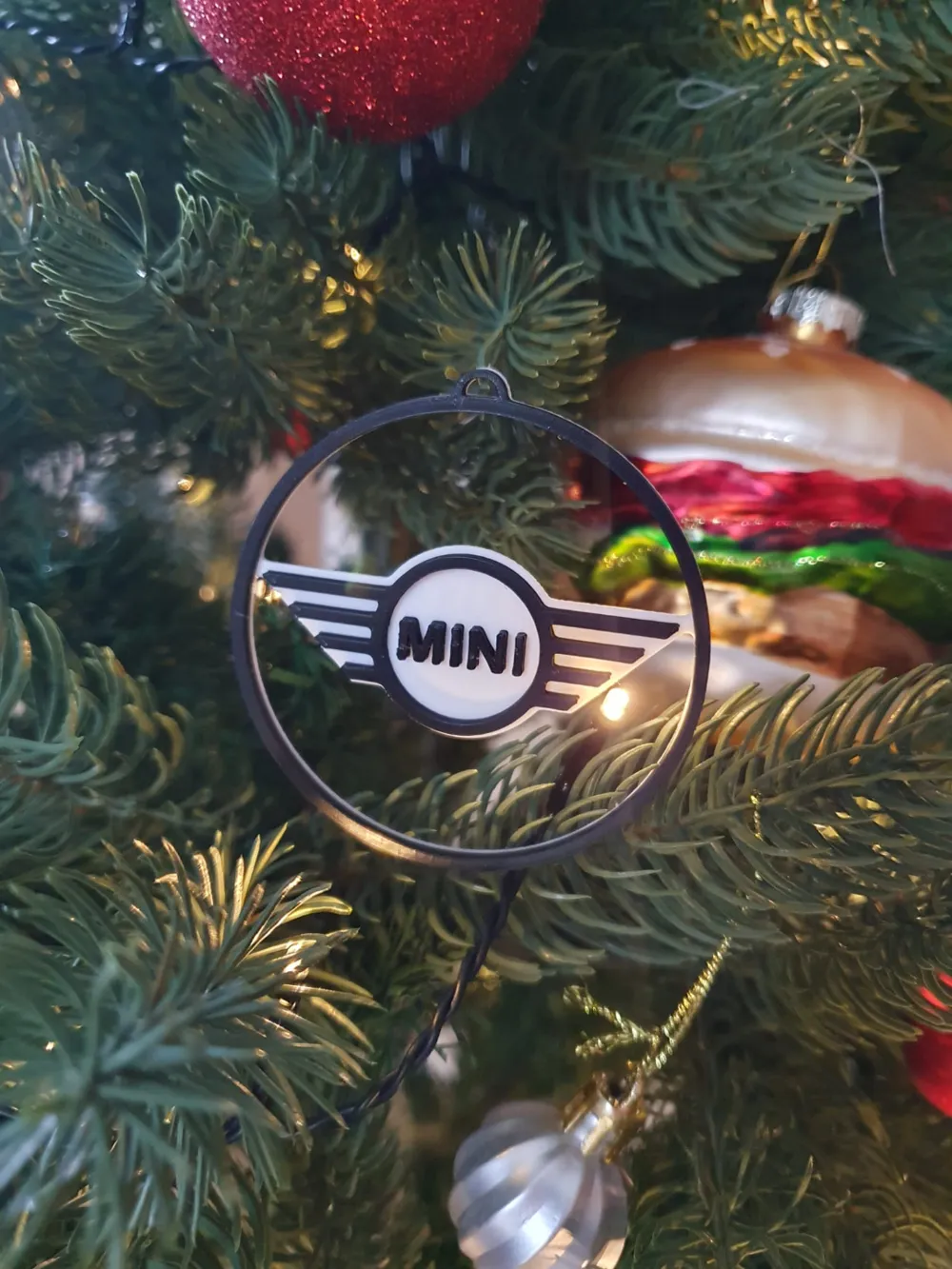 Mini Logo Christmas Ornaments by Chr.le - MakerWorld