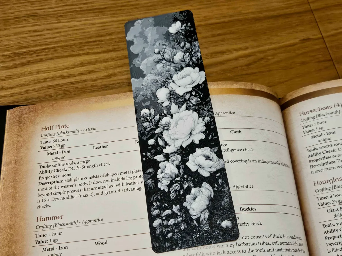 Wild Flowers - Bookmark by Yandalf MakerWorld: Download Free 3D Models