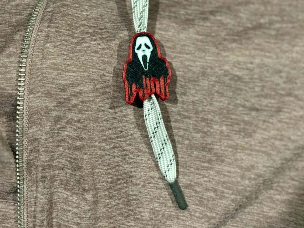 Ghostface - Scream Movie Drawstring Hoodie Beads by stlcardsfan88 ...