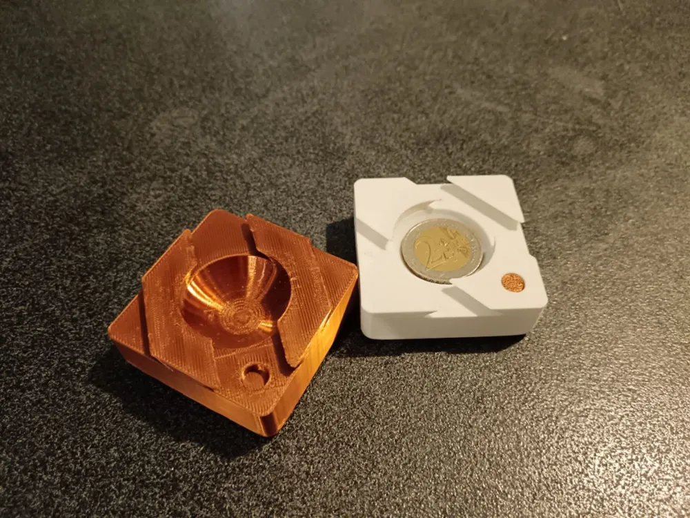 COIN PUZZLE BOX - Free 3D Print Model - MakerWorld