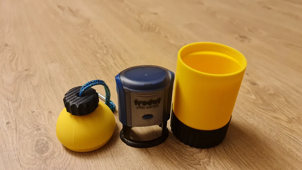 TRODAT Printy 44045 Stamp - Scuba Tank Case by mrtvfuencxozdMakerWorld ...