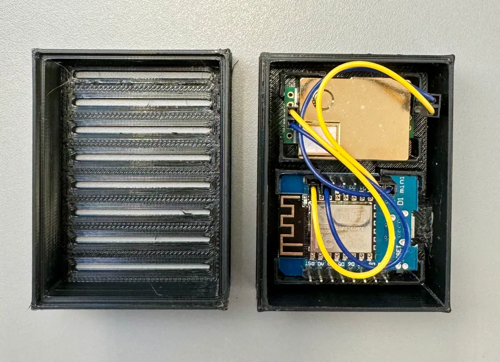 CO2 sensor case for MH-Z19B and ESP8266 (D1 mini) by freak_23 ...