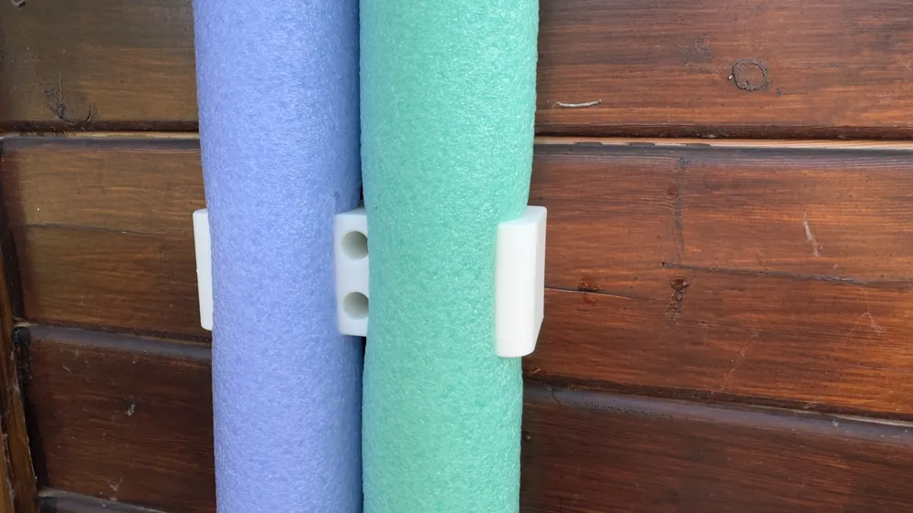 Pool Noodle Holder - Free 3D Print Model - MakerWorld
