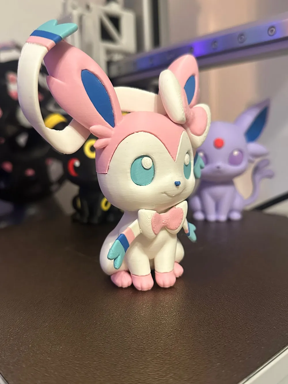 Sylveon Chibi - Free 3D Print Model - MakerWorld
