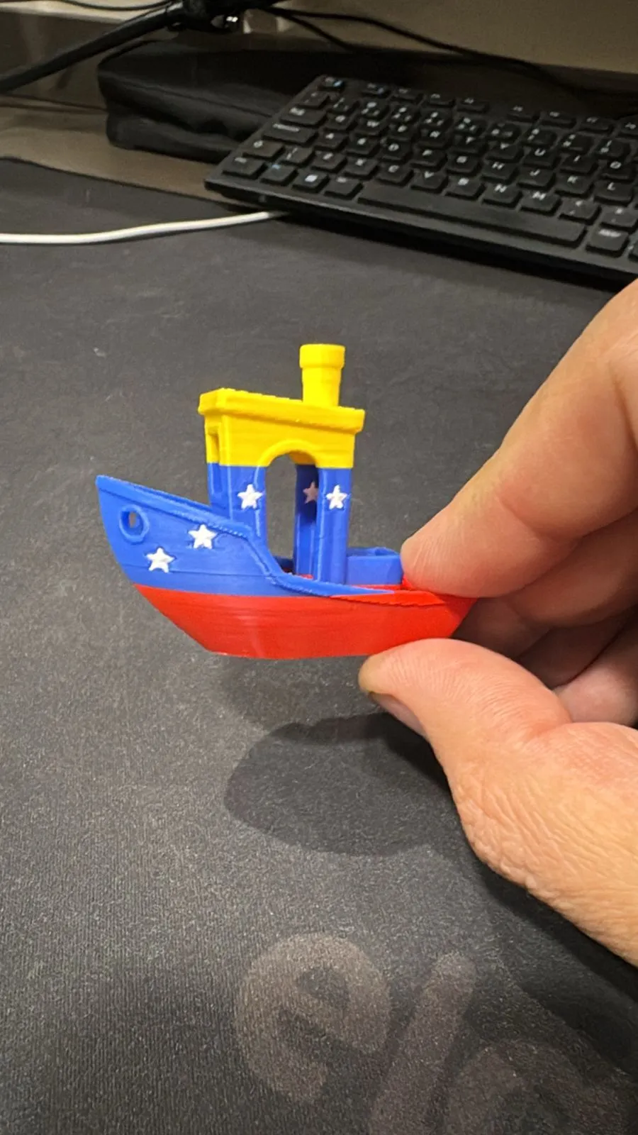Venezuelan Flag Benchy by Marcio Testa MakerWorld: Download Free 3D Models