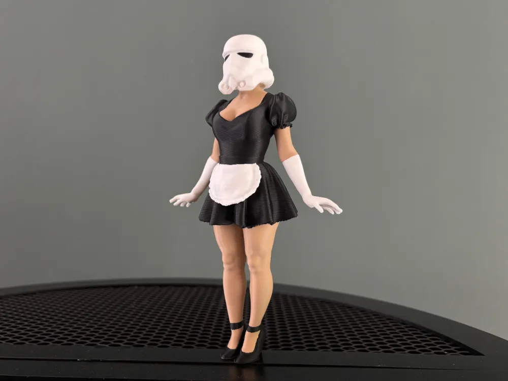 MaidTrooper - Star Wars Figurine by Slevin MakerWorld: Download Free 3D ...