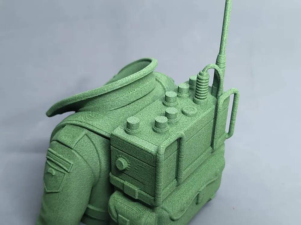 Military Radio Operator Pen Holder desk organizer - Free 3D Print Model ...